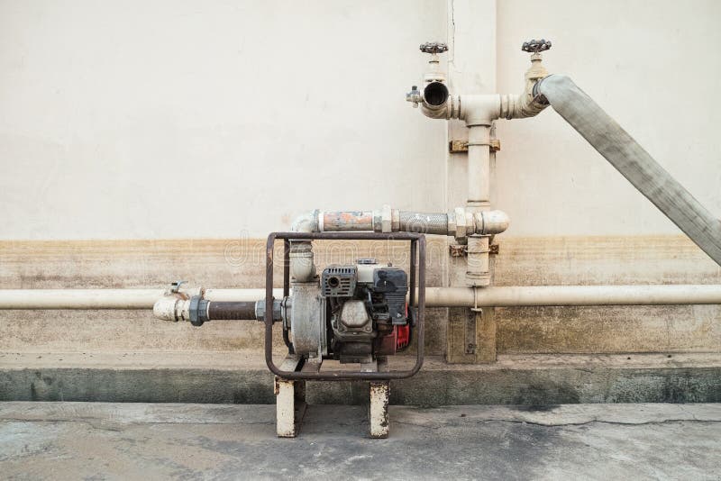 Old Fire Extinguishing System Stock Image - Image of bolt, pump: 49976745