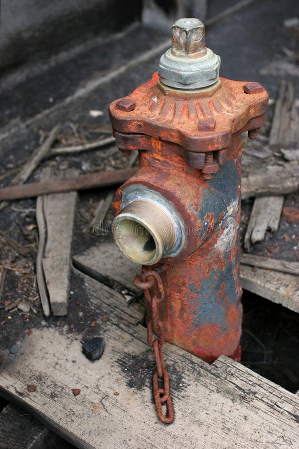 Old fire hydrant stock photo. Image of rusty, corroded - 173032