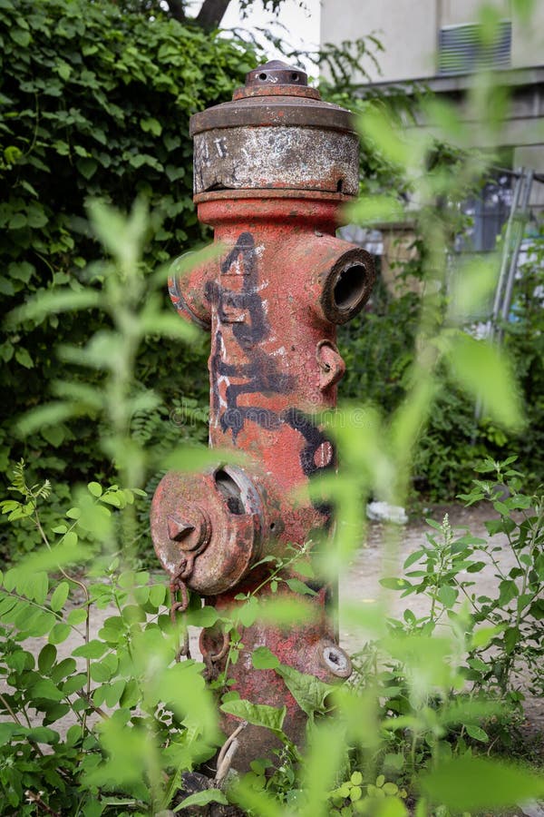 Old Fire Hydrant in Berlin, Friedrichshain, Germany Stock Image - Image ...