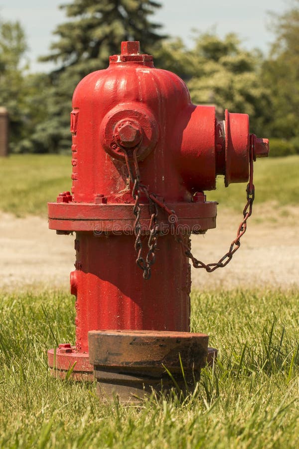 An Old Fire Hydrant in the United States Stock Image - Image of object ...