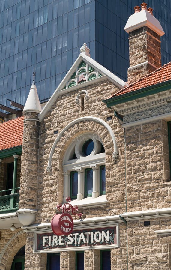 Old Fire Station, Perth, Australia Editorial Stock Photo - Image of ...