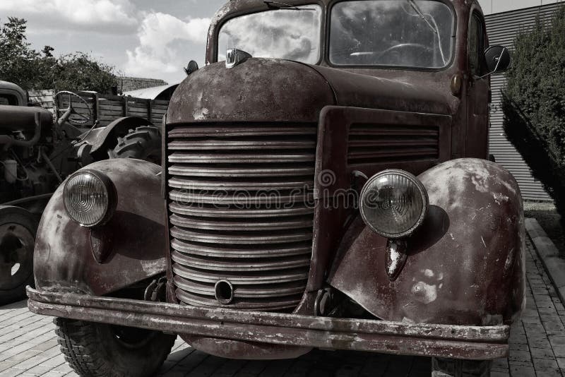 Old Rusty Truck stock image. Image of historic, antique - 167582777
