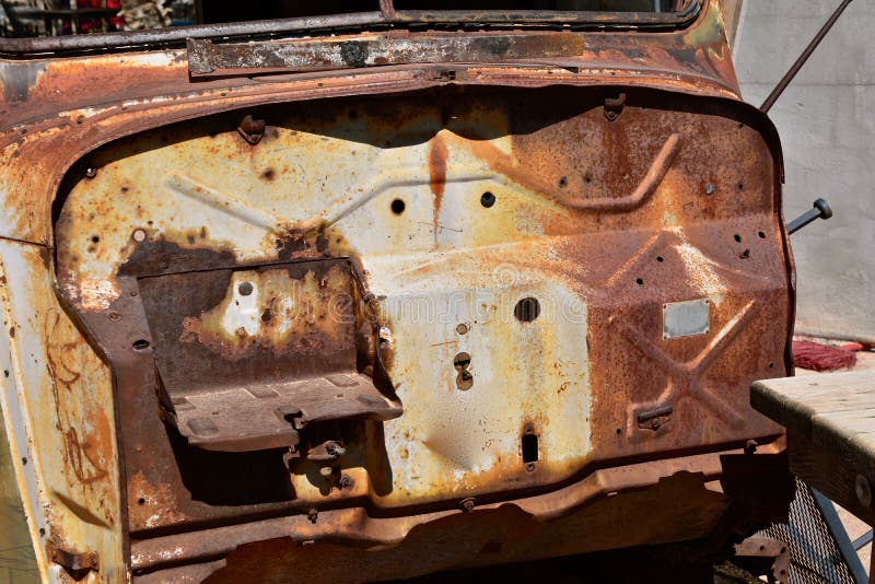 Old Firewall of a Car of Truck Stock Photo - Image of missing, pickup ...