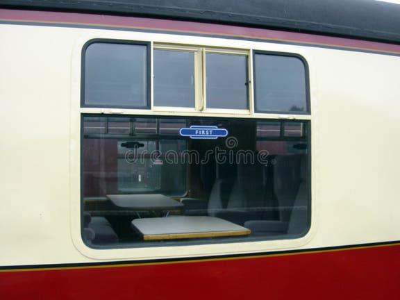 Old First Class Carriage stock image. Image of privillage - 6186111