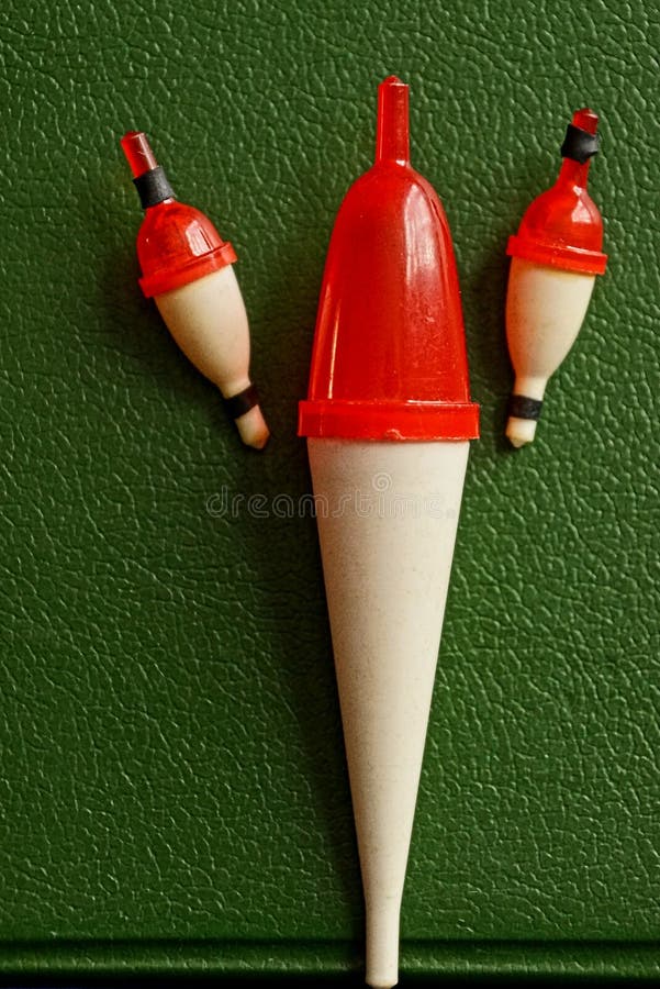 Old Fishing Floats on a Green Background Stock Photo - Image of ...