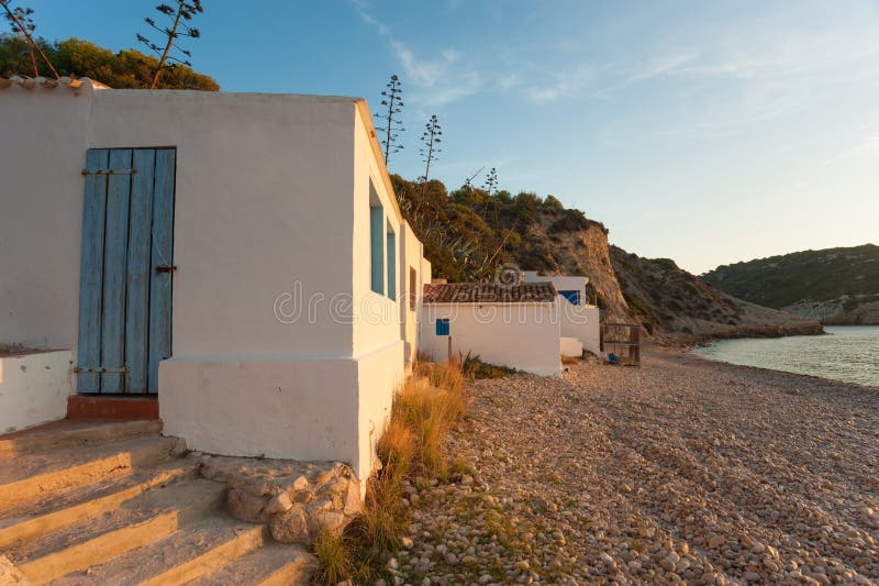 Old fishing houses stock image. Image of resort, mediterranean - 26957365