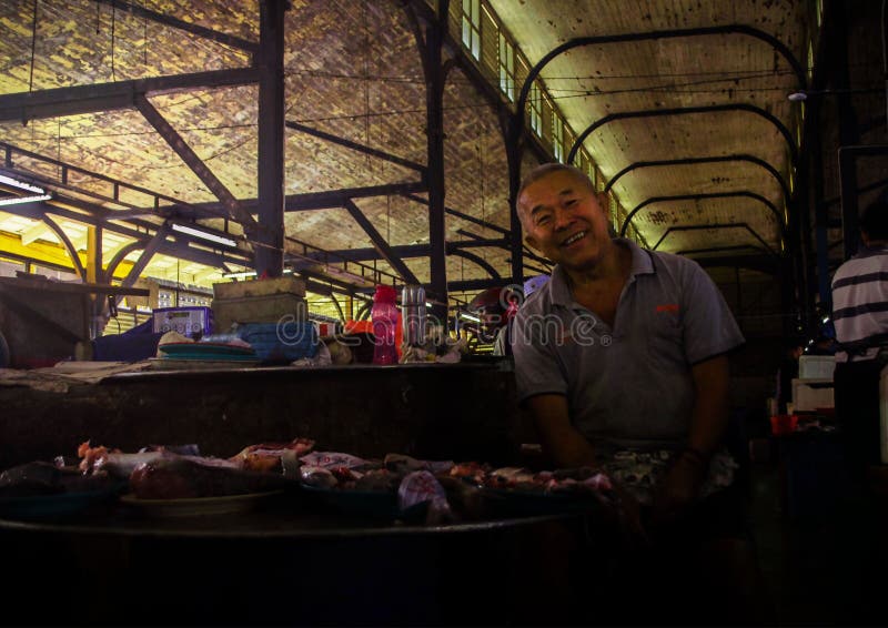 Old Chinese Fishmonger Stock Photos - Free & Royalty-Free Stock Photos ...