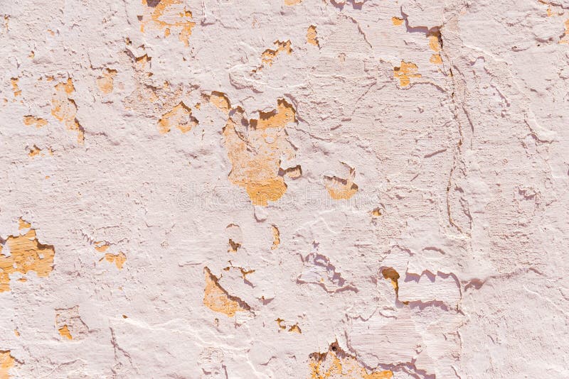 Old Flaky Paint Peeling Off on Old Wall, Cracks and Scrapes on T Stock ...