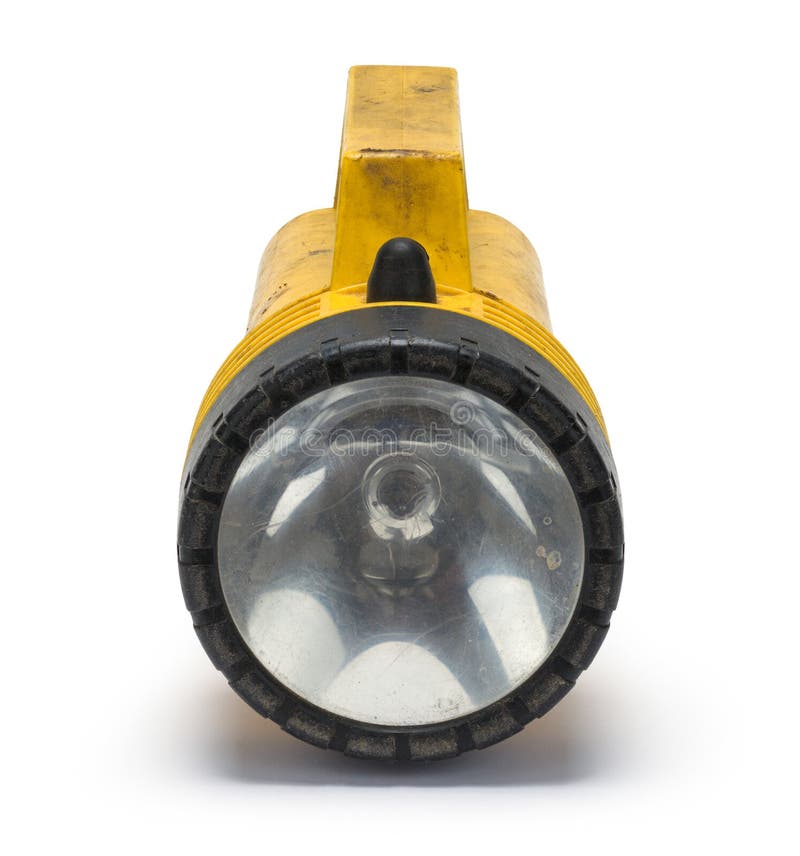 Old Flashlight stock photo. Image of dirty, flashlight - 305795436