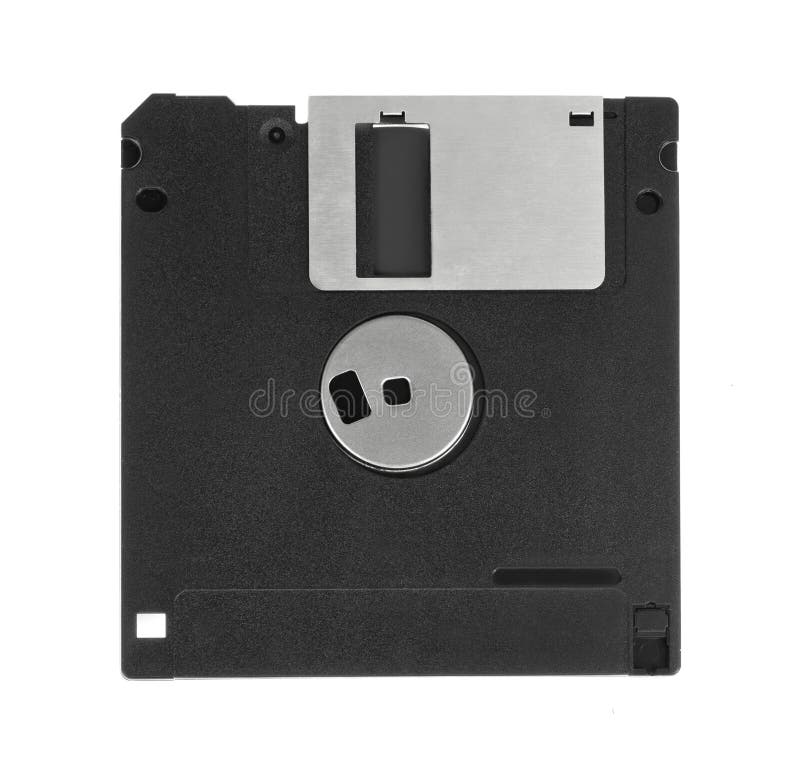 Old floppy disk stock image. Image of black, retro, white - 99066397