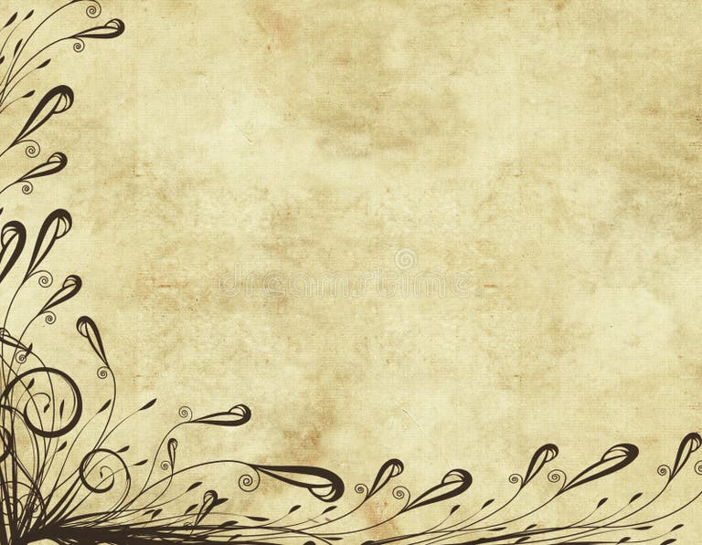 Floral Parchment Background Stock Illustrations – 10,345 Floral ...