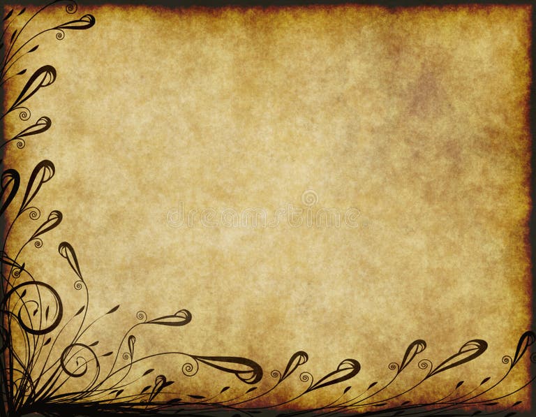 Floral Parchment Background Stock Illustrations – 10,345 Floral ...