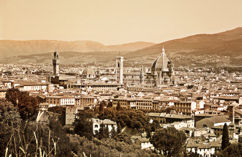 Old Florence stock image. Image of memories, duomo, architecture - 2685981
