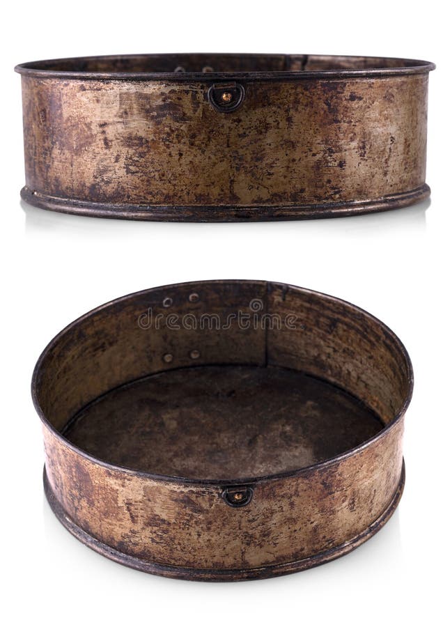 Old Fluted Tube Baking Pans Stock Photo - Image of food, burnt: 66591512