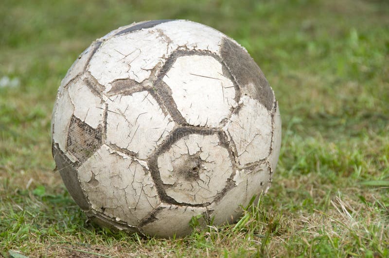 Old football stock image. Image of dirty, stain, football - 14644231