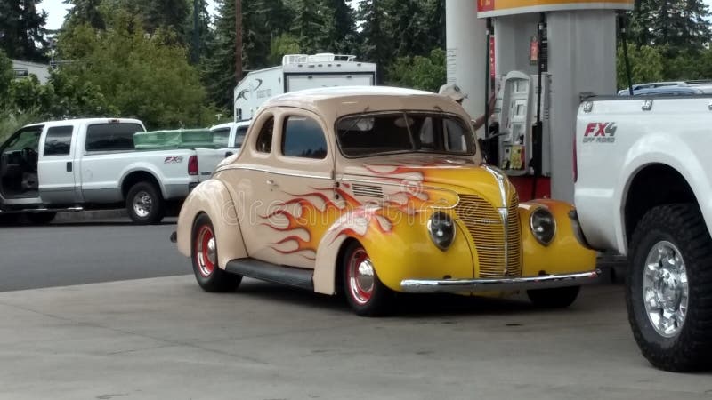 Hot rod editorial photography. Image of ford, coupe - 126298467