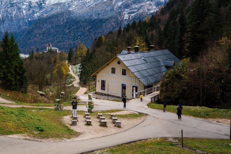 Old Forge Building at Hallstatt Salt Mines - Hallstatt, Austria ...