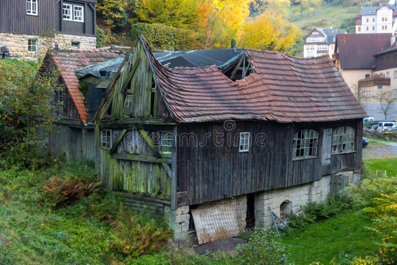 Old Forgotten House in a Village Stock Photo - Image of forgotten ...