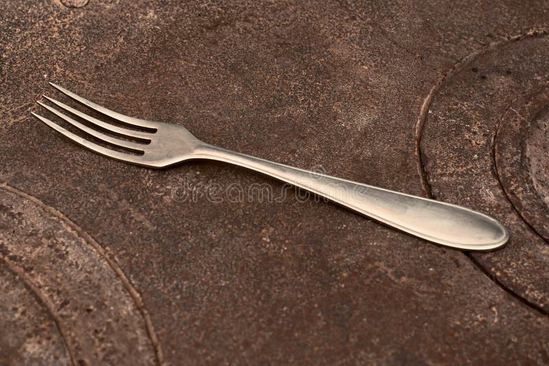 Old fork stock photo. Image of grain, fork, empty, steel - 95167802