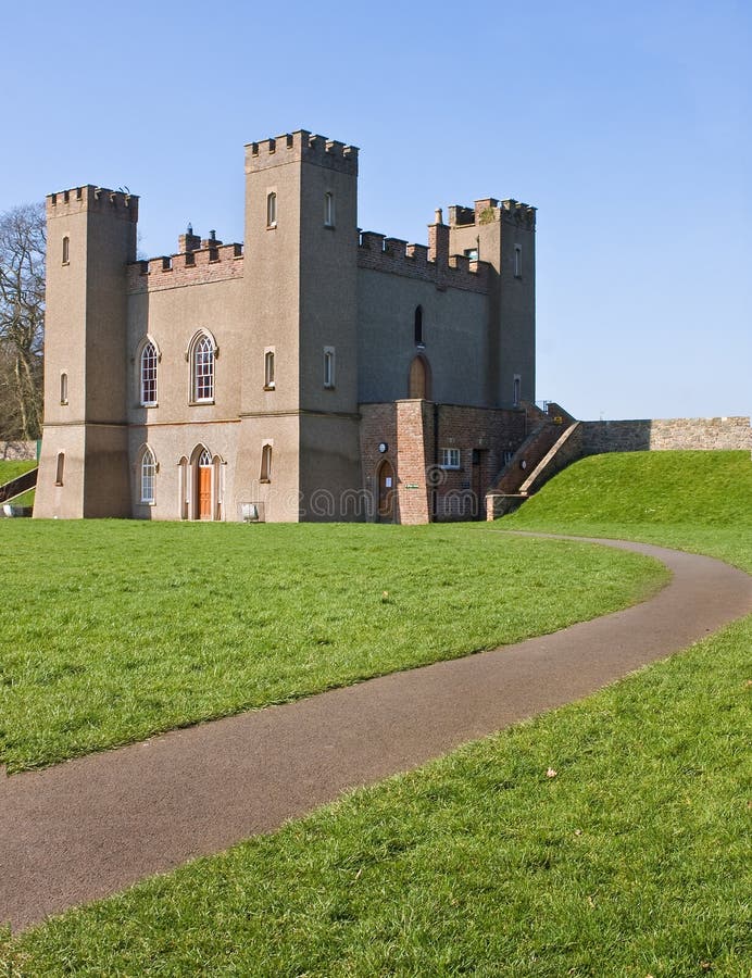The old fort stock image. Image of building, fort, vacation - 8659945