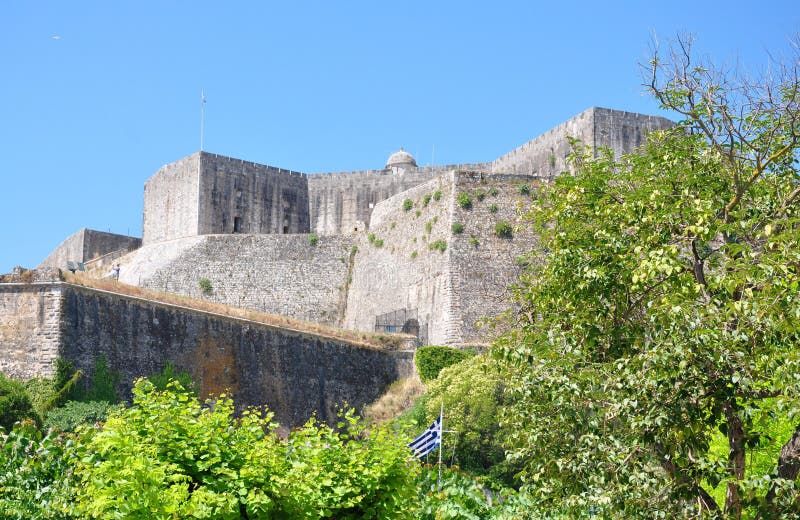 Old Fort, Corfu Town, Greece Stock Photo - Image of corfu, wall: 32791760