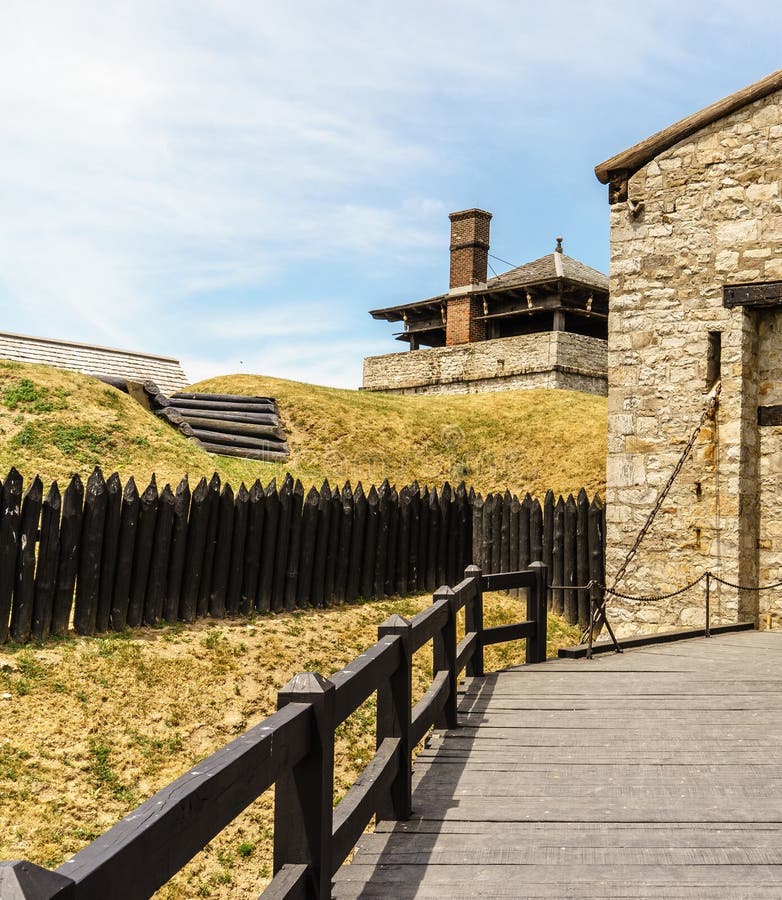 Old Fort Niagara editorial stock image. Image of historic - 86135364