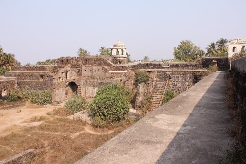 Old Fort Structure in Maharashtra India Stock Photo - Image of ...