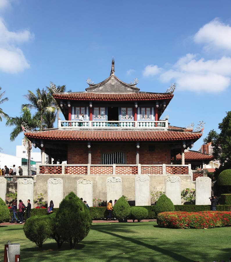 Old fort in Tainan, Taiwan editorial image. Image of monument - 37653760