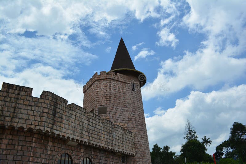 Old fort tower stock image. Image of hari, clock, details - 57765809