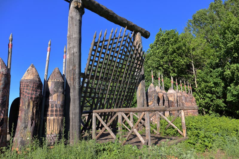 Old Fortification Wall of the Fort Stock Image - Image of agriculture ...