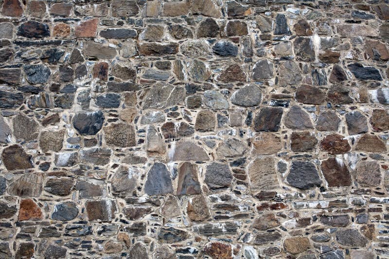 Old Fortress Stone Masonry Wall Pattern Stock Photo - Image of ...