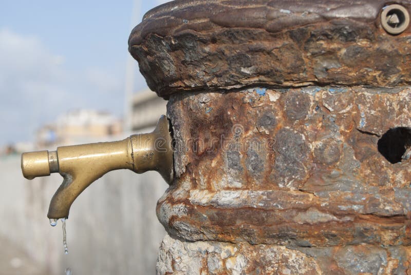 Old fountain stock photo. Image of historic, city, brass - 34490468