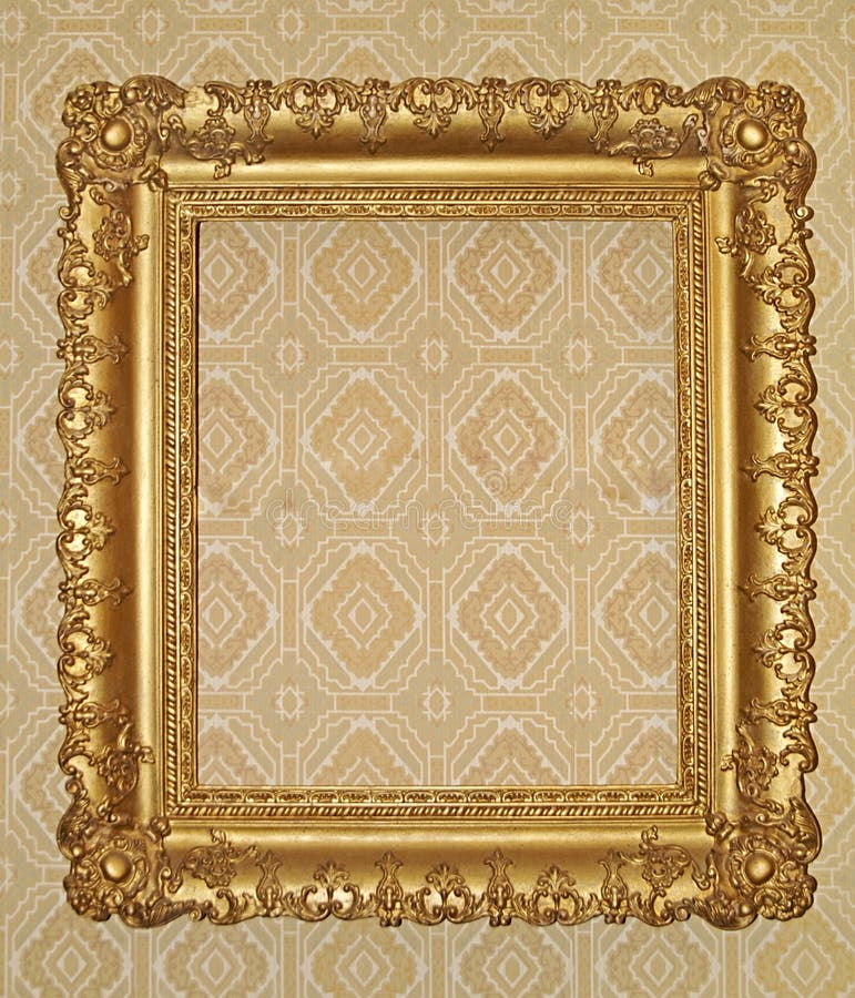 Old frame stock photo. Image of pattern, background, empty - 12206664
