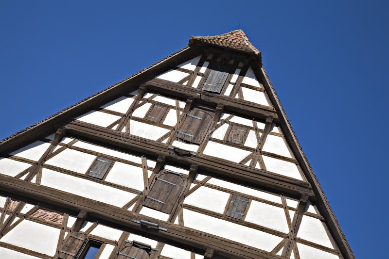Old framework stock image. Image of franconia, gable - 15137037