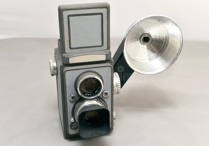 An old french camera stock photo. Image of cinema, grey - 244072540