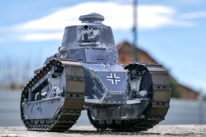 Old French Light Tank FT 17 Model 1917 Stock Photo - Image of tank ...
