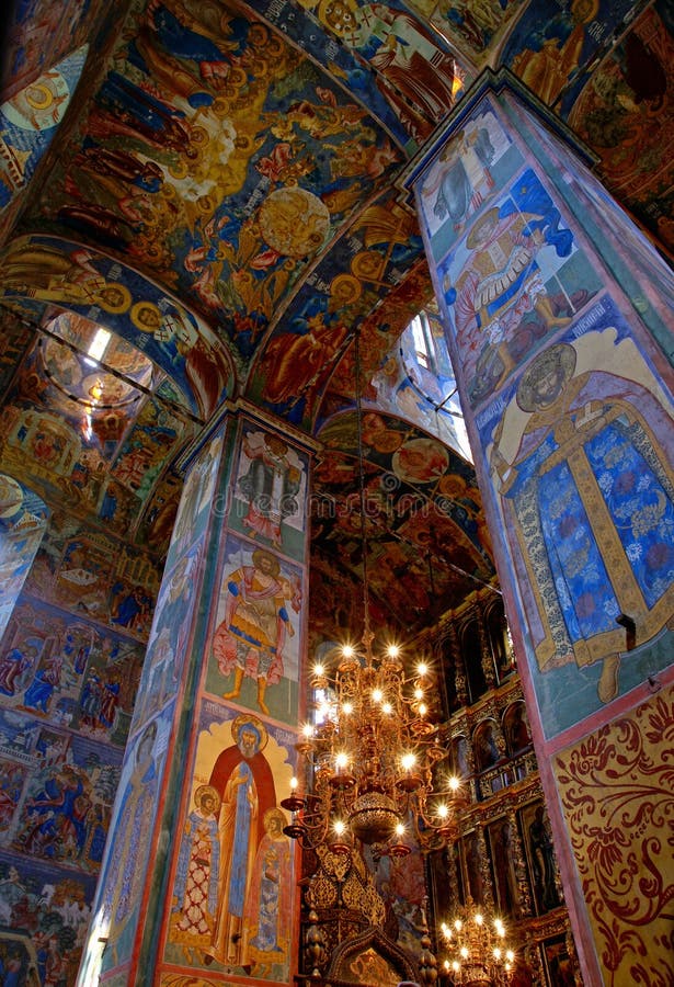 Old Fresco in Orthodox Church Editorial Image - Image of fresco, walls ...