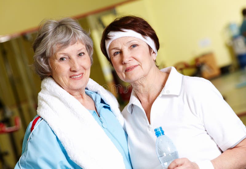 Old friends stock image. Image of lifestyle, adult, athletic - 20976361