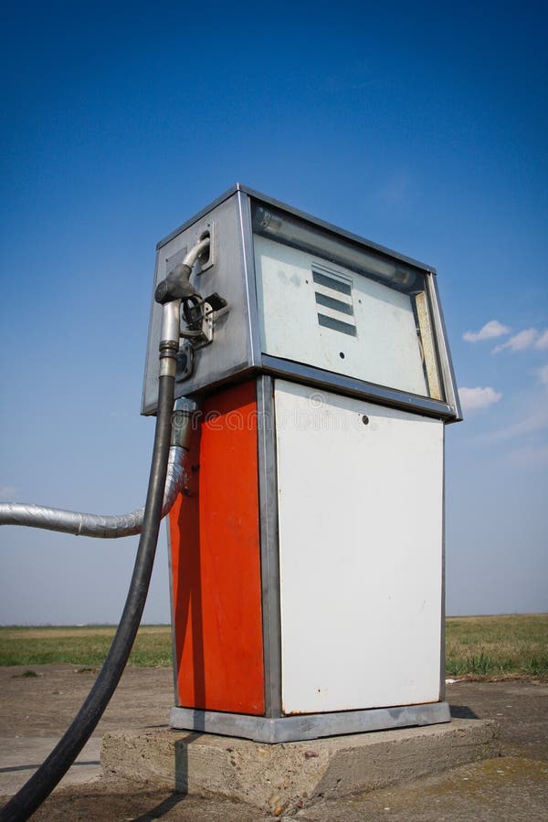 Old fuel pump stock image. Image of power, flammable - 24006615