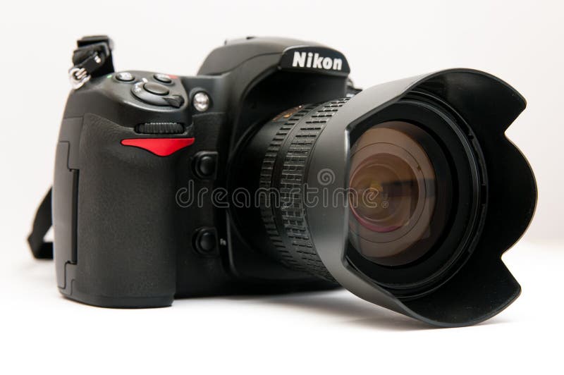 Nikon d 300. editorial image. Image of megapixels, d300 - 99373115