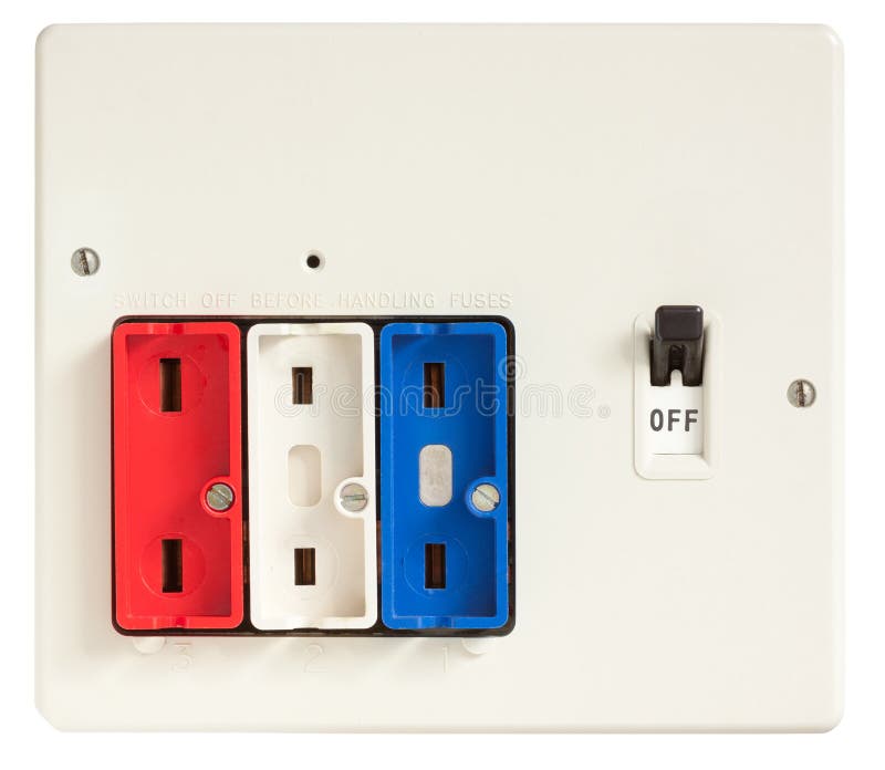 Old Fuse Box stock image. Image of safety, supply, isolated - 73974413
