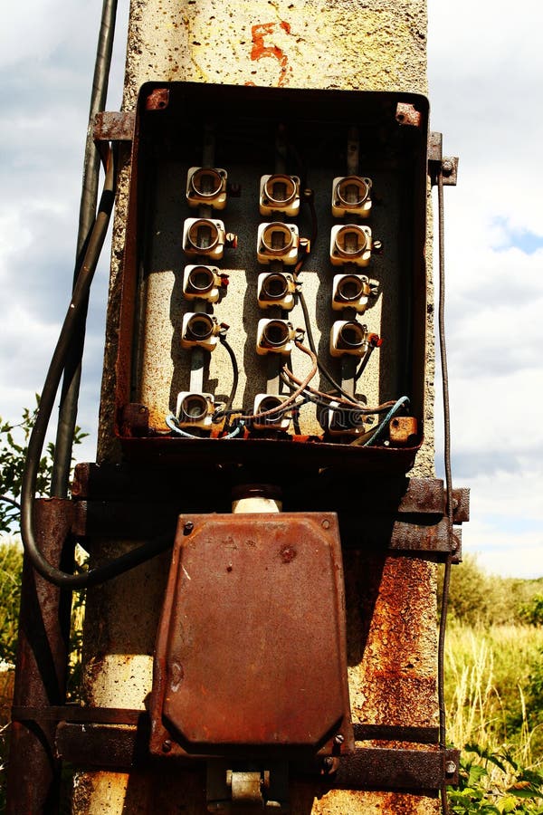 Old fuse box stock image. Image of wood, fuse, vehicle - 338695771