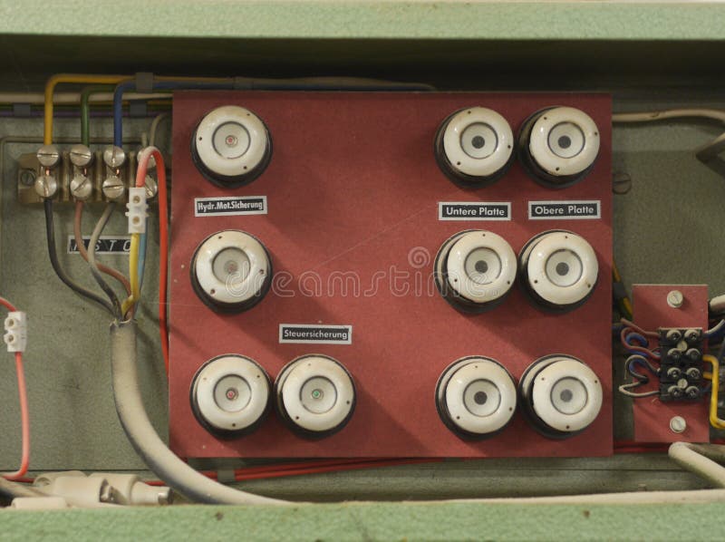 Old fuses stock photo. Image of equipment, connect, electric - 81455200