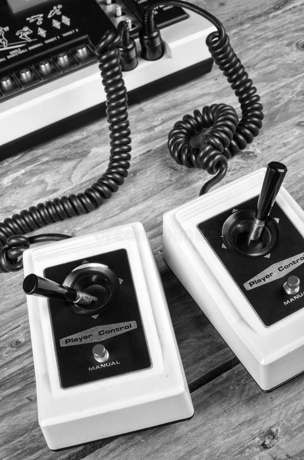 Old game console stock photo. Image of game, used, white - 53682942