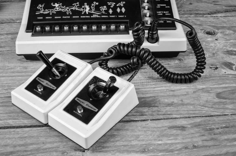 Old game console stock image. Image of vintage, horizontal - 53773849