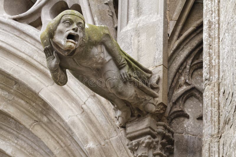 Old Gargoyle stock photo. Image of cathedral, head, gargoyle - 72438328
