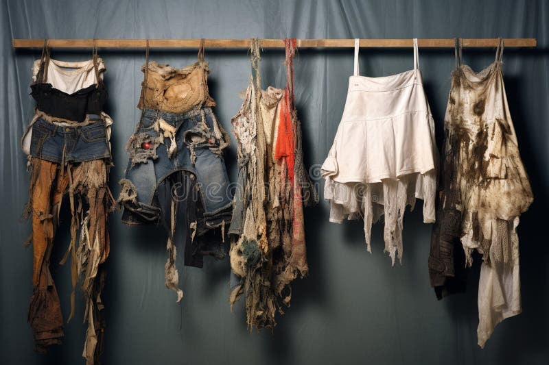 Tattered Garments Stock Illustrations – 110 Tattered Garments Stock ...