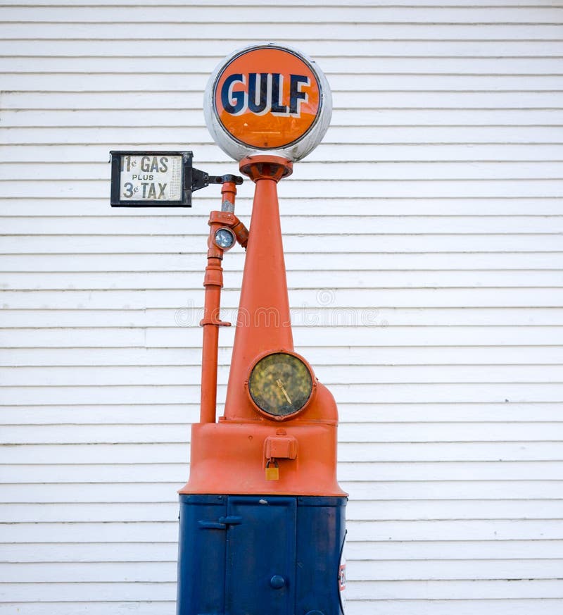 Old Time Sign with Gas and Oil Prices Stock Photo - Image of station ...