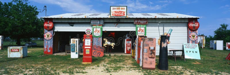 Old rural gas station editorial image. Image of station - 23178635