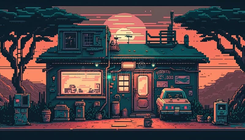 Gas Pixel Art Stock Illustrations – 200 Gas Pixel Art Stock ...